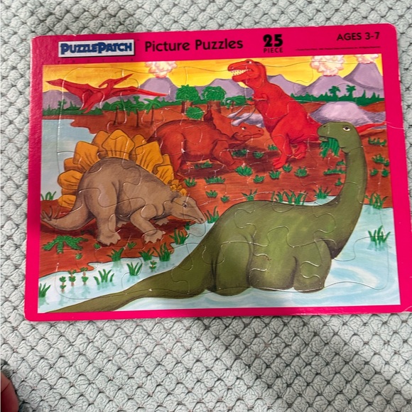 Puzzlepatch | Toys | 992 Puzzle Patch Frame Tray Puzzle Dinosaurs 11 X ...